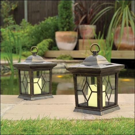 Oversized Lantern Solar Lights Stunning Solar Lamp Posts: Solar LED